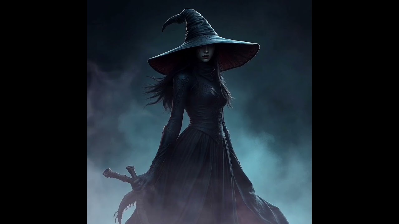 Ai image of The Dark Witch of the Mist#darkwitch #witchwoman