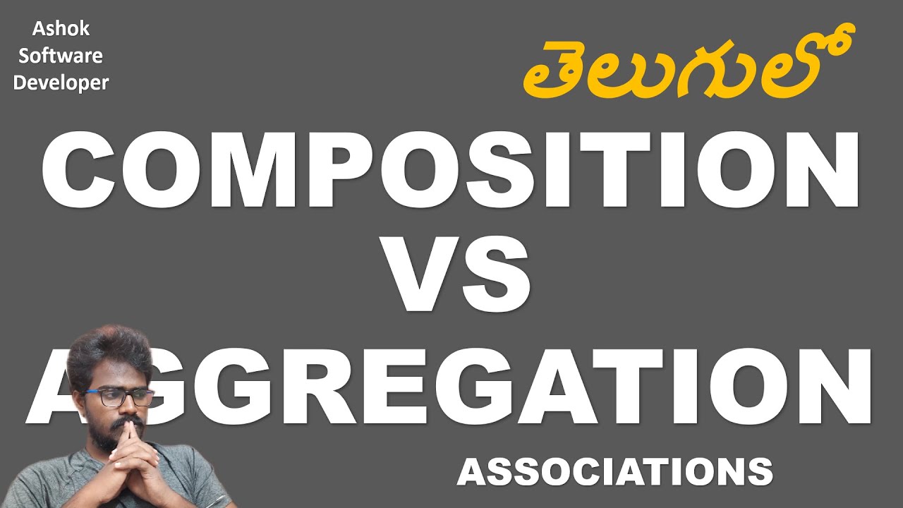 Java Interview: JAVA Composition VS Aggregation Association in Java Explained in Telugu