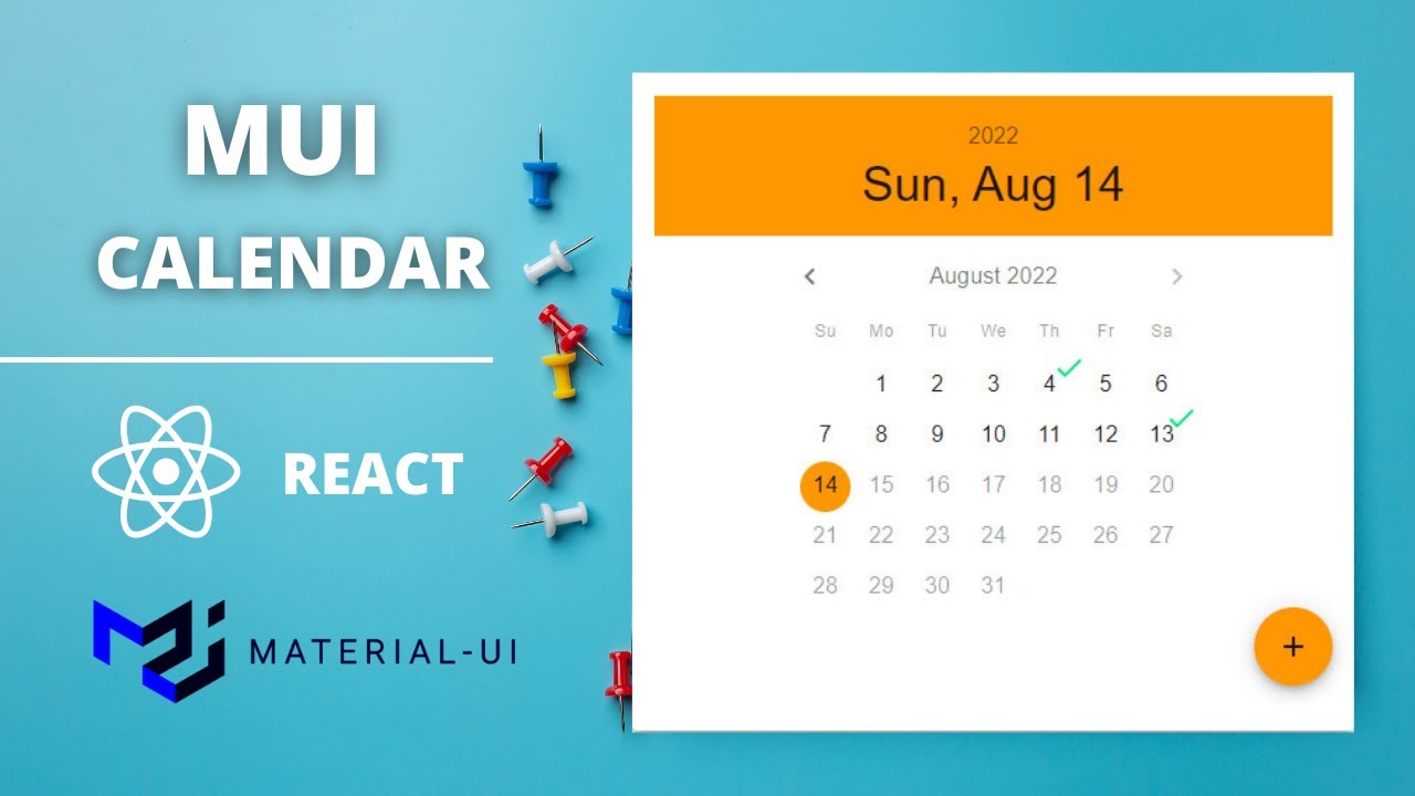 MaterialUI | ReactJs | CALENDAR