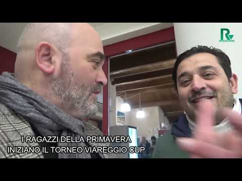 La compagine della Primavera Pontedera alla Viareggio Cup