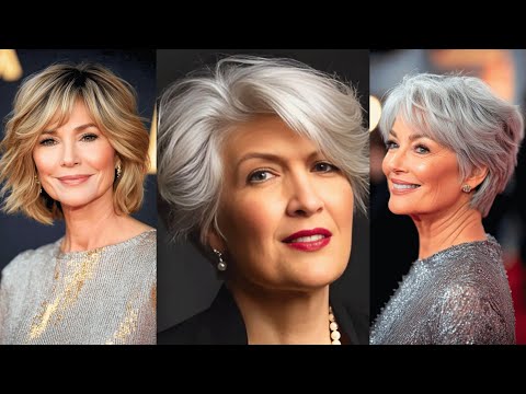 Elegant Hairstyles for Women Over 60 | Thin Hair? TOP 6 HAIRCUTS FOR THIN HAIR.
