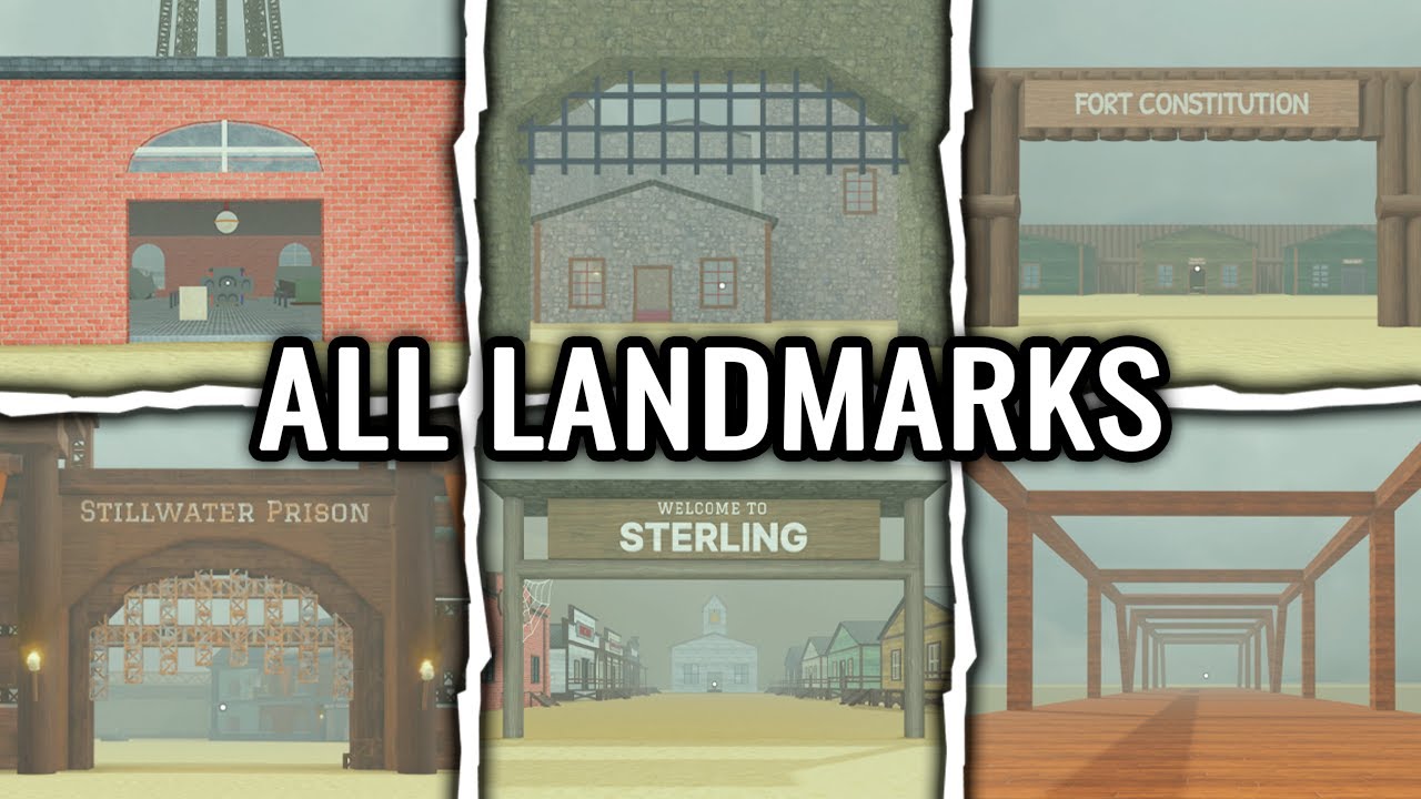 Dead Rails - All Landmarks | Roblox