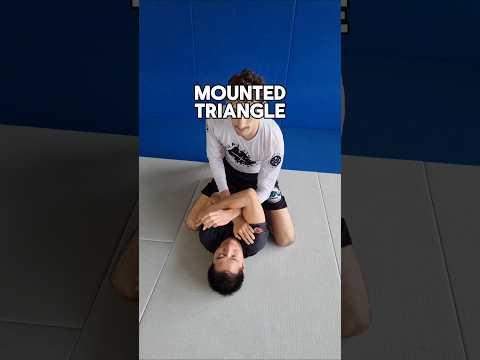 Mounted Triangle #bjjcommunity #jiujitsu #bjj #nogi #triangle