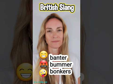 🚀 Banter, Bummer & Bonkers! 👉 Learn 3 new words 🤓💬 🇬🇧 #learnenglish #shorts #englishvocabulary