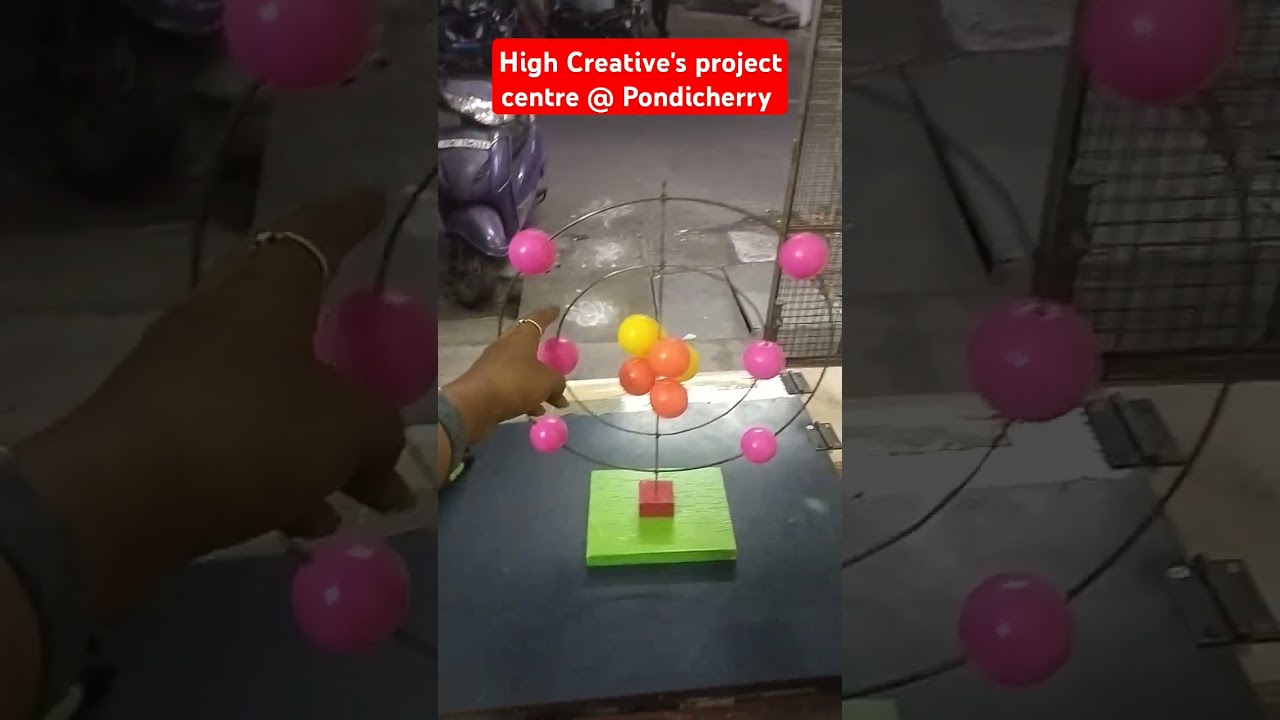 atom model #atomicstructureclass11 #scinceproject#school #creativescienceproject #electricalcircuit