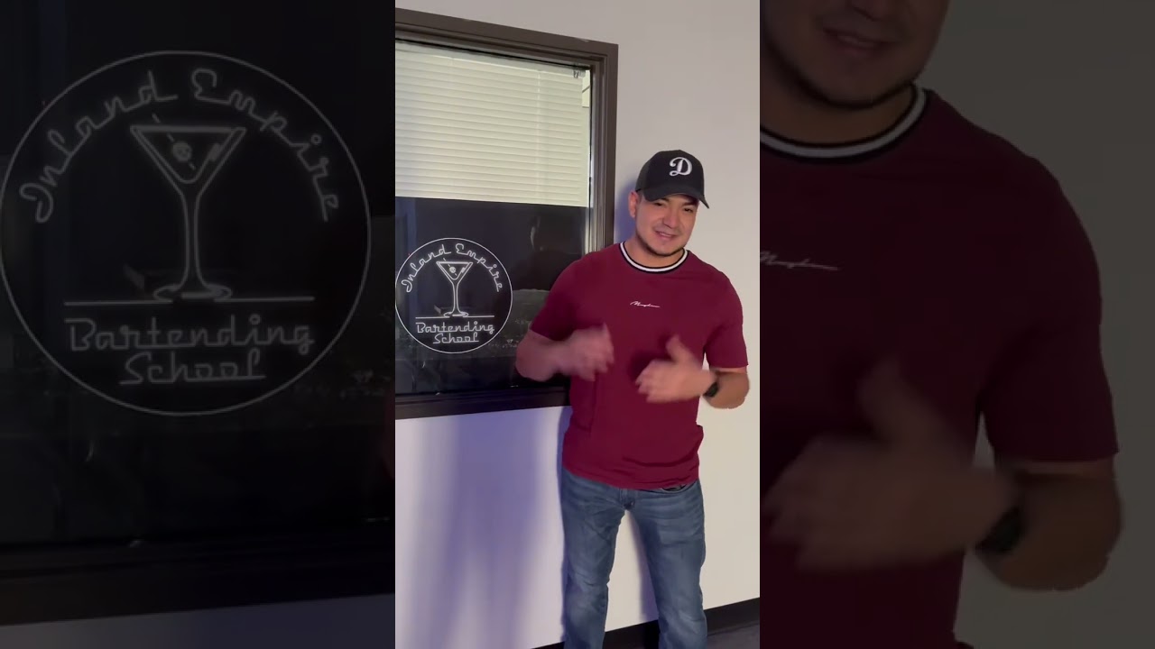 Inland Empire Bartending School Review #bartending #bartendingschool #riverside #bartendercourse