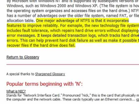 What is NTFS