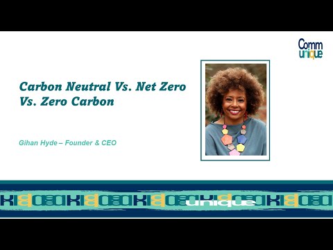 Carbon Neutral Vs. Net Zero Vs. Zero Carbon