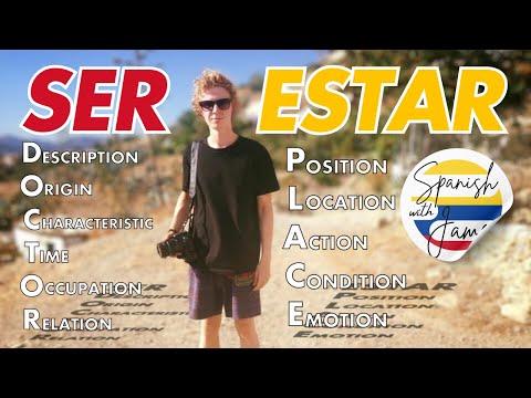 SER or ESTAR? SOY or ESTOY? Spanish grammar with DOCTOR PLACE