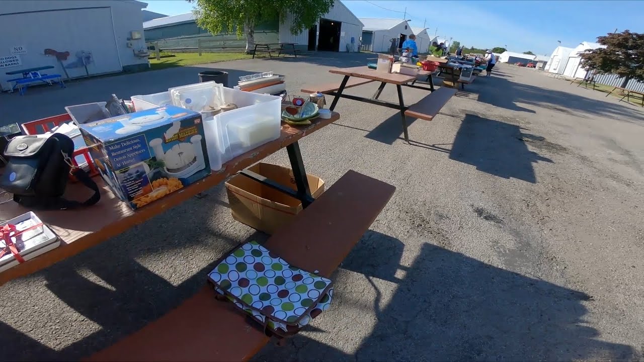HUGE Charity GARAGE SALE! Seemed To Go On Forever