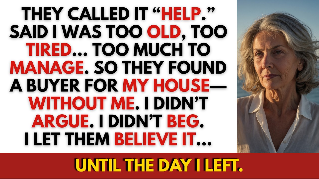 My Son Tried to Sell My House Without Me… He Didn’t Know What I Owned