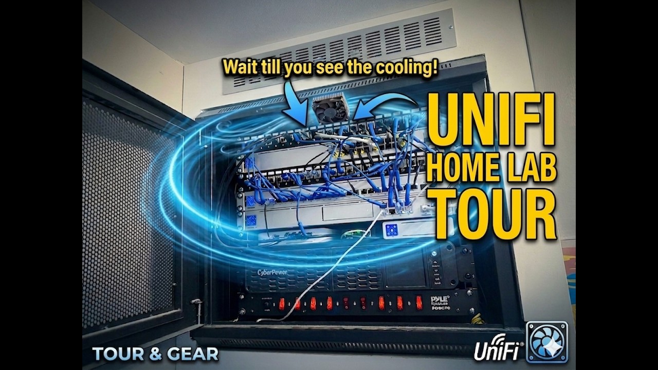 The Ultimate 2026 UniFi Home Lab Tour