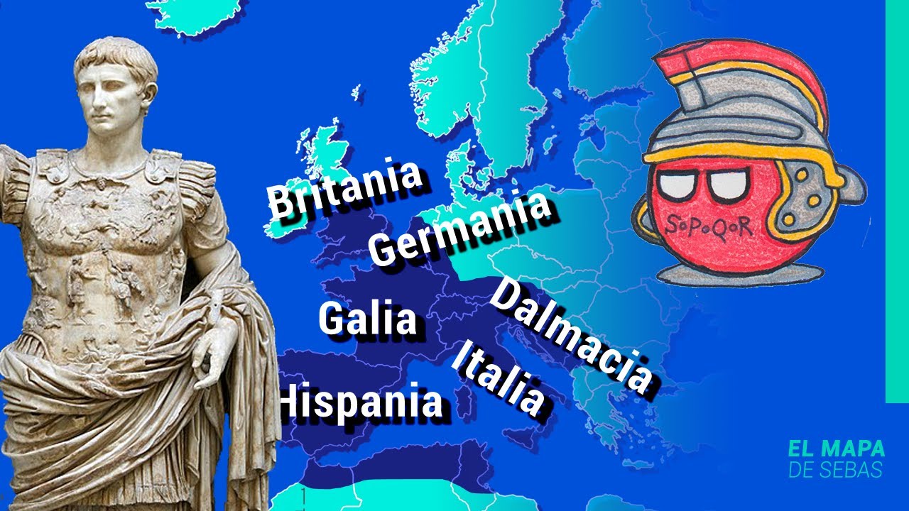 🌏🌏Which provinces of the Roman Empire corresponded to today's countries (in Europe)?🌏🌏