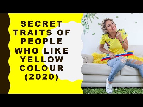 Secrets of people who like yellow color - their personality, characteristics & how to identify them