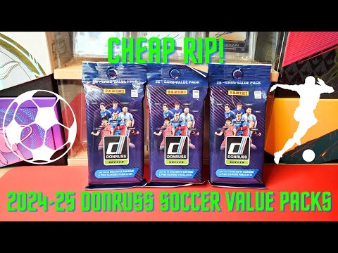 2024-25 Panini Donruss Soccer Value Pack Review