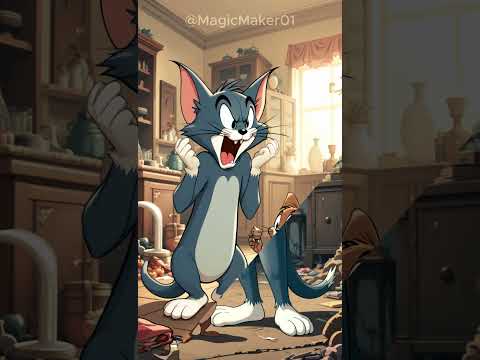 Game Over, Jerry! Tom Takes Revenge! #tomandjerry #cartoon #ai