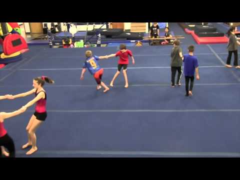 advanced GAME – Partner Swings | Recreational Gymnastics
