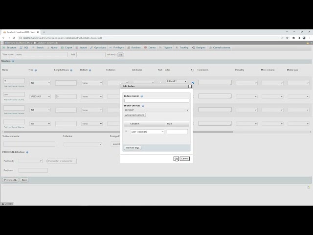 How to Create a Table in PHPMyAdmin: A Step-by-Step Guide | Galaxy.ai