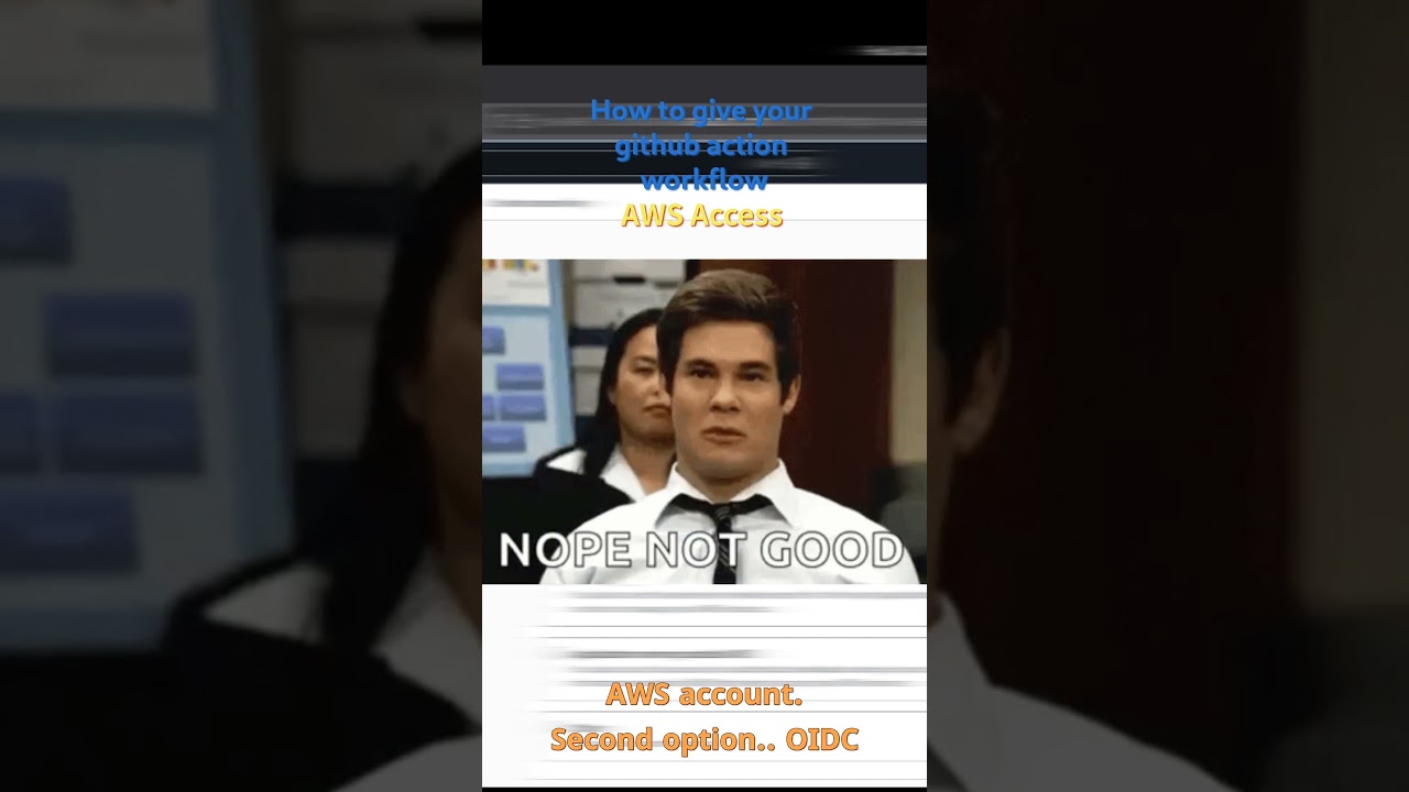 Hardened AWS access from github actions workflow  #aws #devops #cicd #githublearning #githubactions