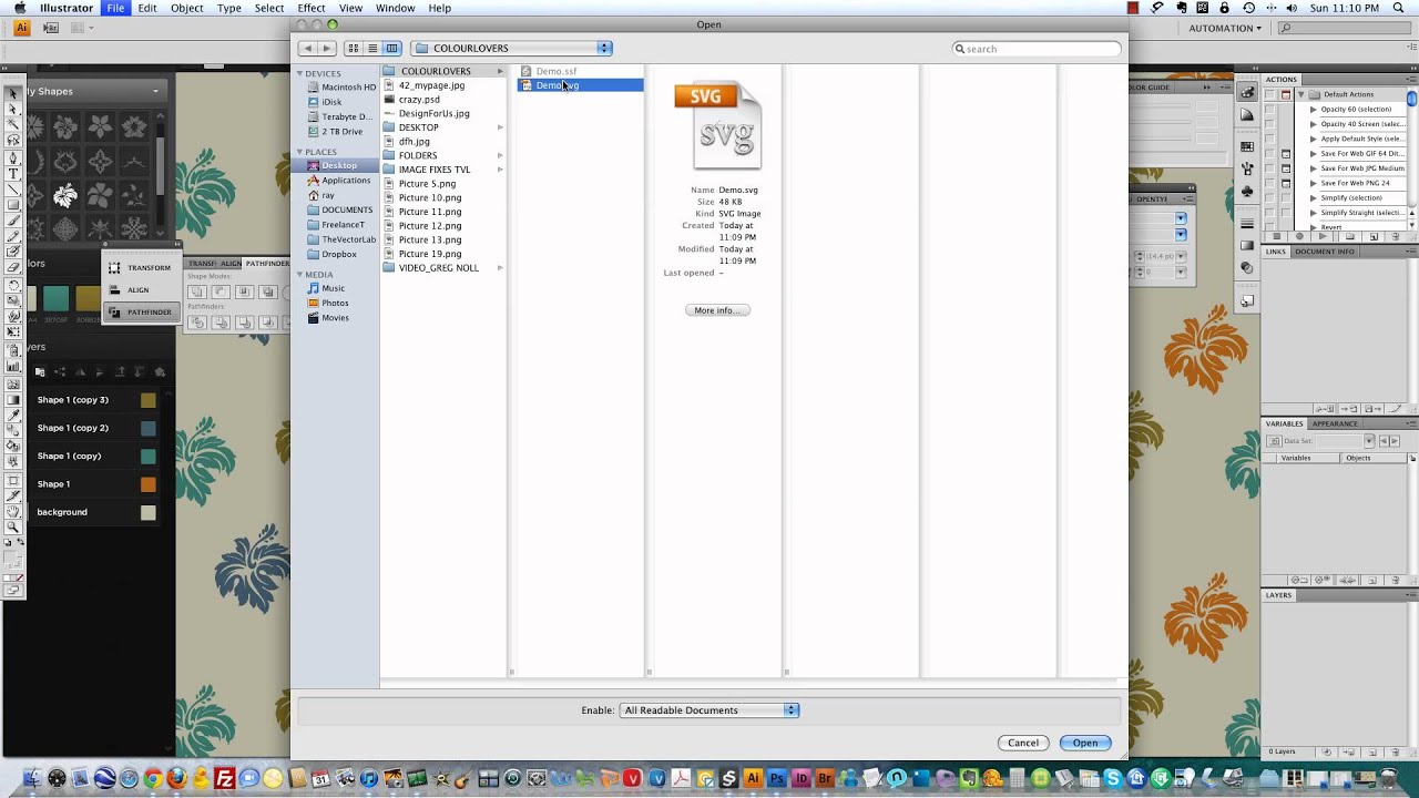 Creating Seamless Vector Patterns