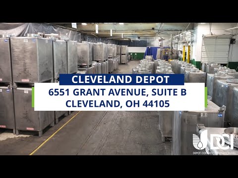 Discover DCI's Cleveland Depot. Your Full-Service IBC Tote Container Solution!
