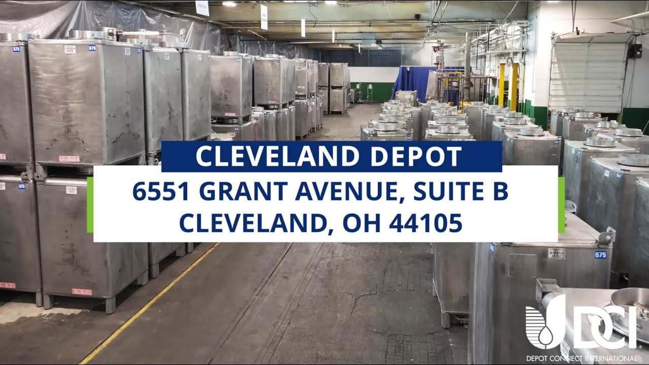 Discover DCI's Cleveland Depot. Your Full-Service IBC Tote Container Solution!