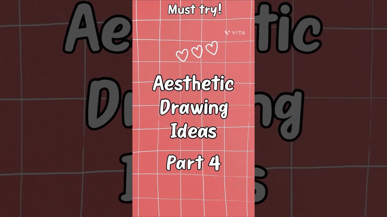 Aesthetic drawing ideas 🤍 part 4 [aesthetic,easy,cute,bored] #aesthetic #fypシ゚viral