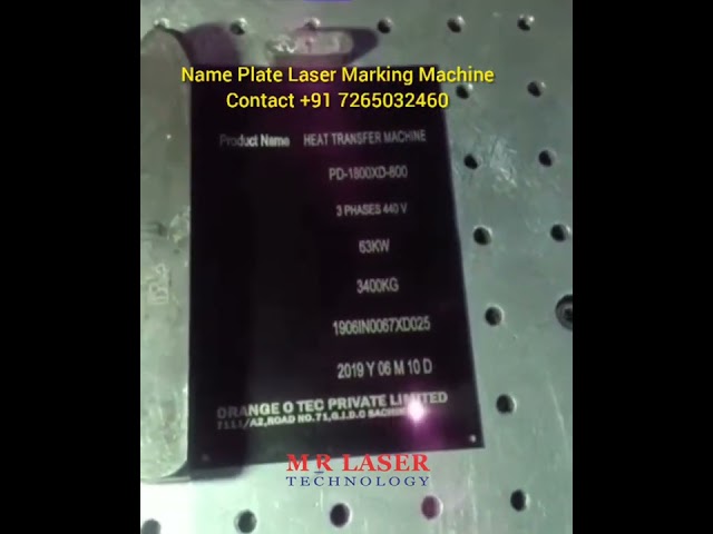 Laser Marking Machine - Industrial Fiber Laser Marking Machine ...