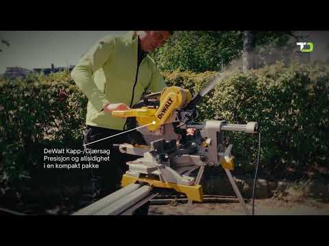 DeWalt DWS727-QS Kapp-/Gjærsag - Presisjon og stor kapasitet
