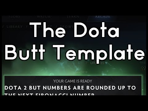 Easily Make Your Own Dota Butt!! - The New Template Is Now Available & Tutorial How To Use It