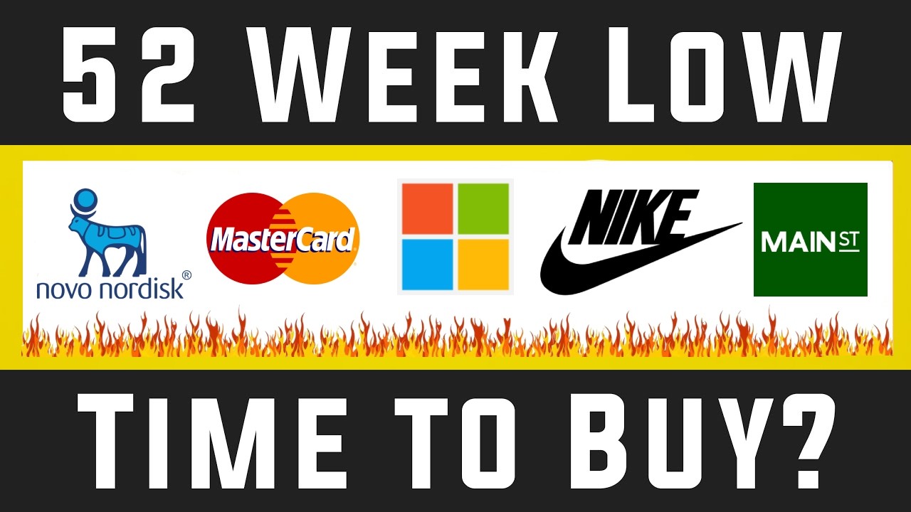 5 Dividend Stocks at a 52 Week Low!