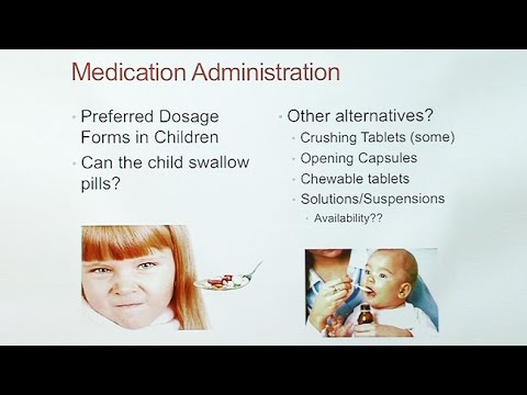 Medications in Kids