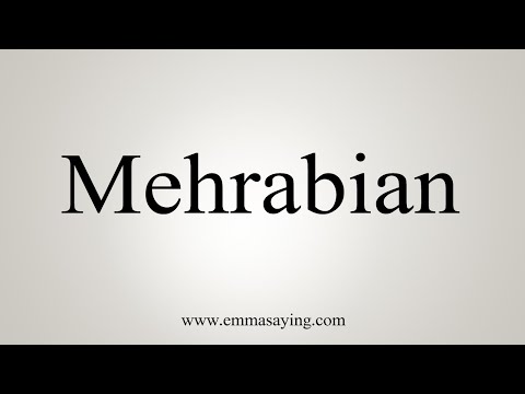 How To Say Mehrabian