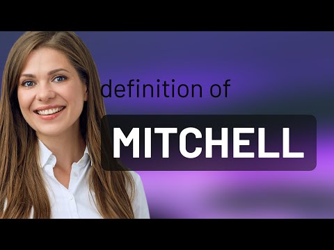 Mitchell — definition of MITCHELL