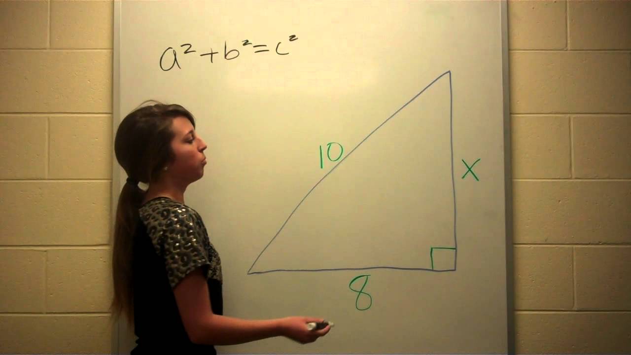 Pythagorean Theorem - Solving for Missing Leg - Bethany
