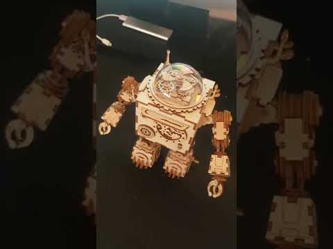 Orpheus Laser Cut Wooden Music Box
