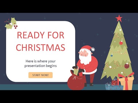 Ready for Christmas PowerPoint Template & Google Slides Theme by GreatPPT.com