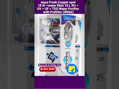 Aqua Fresh Copper opel 18 ltr +water filter 18 L RO + TDS Water Purifier with Prefilter(White)