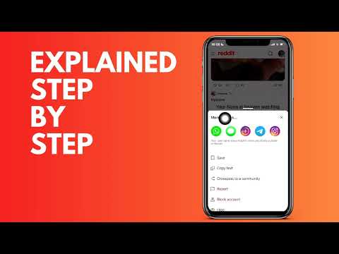 How to Share a Reddit Post IOS and Android