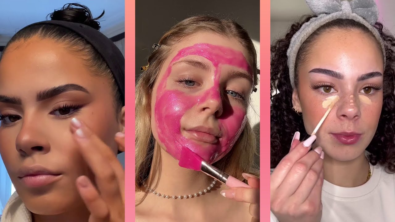 Natural makeup tutorial 2023 | makeup routine tiktok compilation