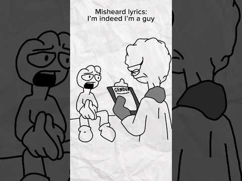 Misheard lyrics 2 #shorts #viral #animation #imblue #misheardlyrics #applepie #song #eiffel65 #enjoy