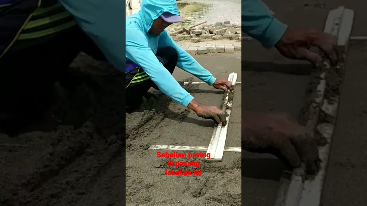 sebelum pemasangan paving lakukan ini biar cepat