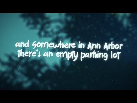 Anson Seabra - Somewhere in Ann Arbor (Official Lyric Video)