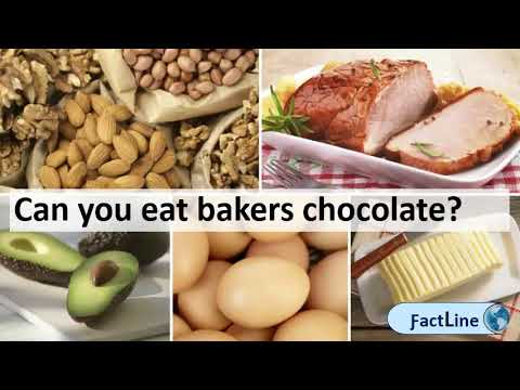 Can you replace unsweetened chocolate with bitter sweet chocolate | Can you eat bakers chocolate?