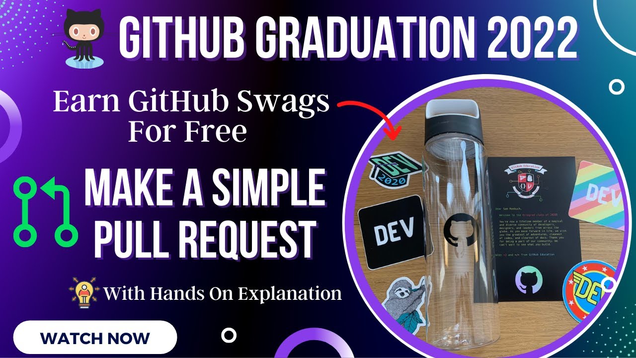 GitHub Graduation 2022 Event |  Get Free Swags From GitHub | #CodingBuddies #GitHub #FreeSwags