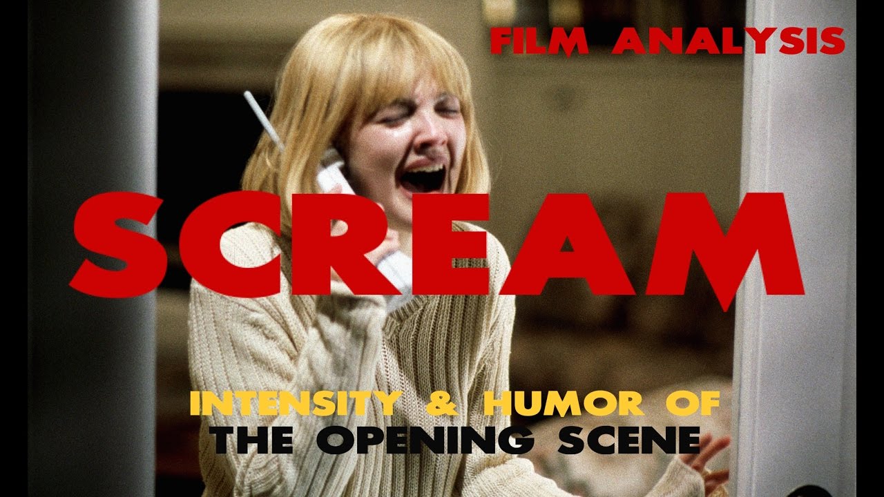 Scream Film Analysis- Intensity & Humor of The Opening Scene!!