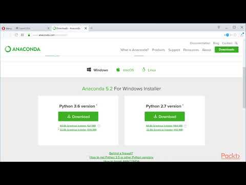 Learn Learning Python for Data Science Installing Anaconda | packtpub com - Mind Luster
