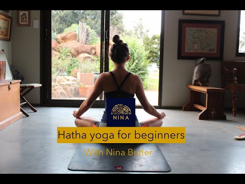 Beginner Hatha yoga sequence