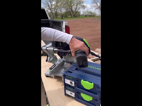 New Festool KAPEX KSC 60 Mitre Saw