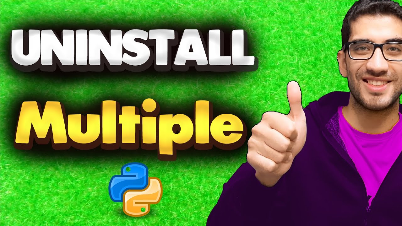 How to Uninstall Multiple Packages in Python Simultaneously